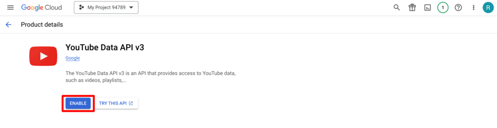 How to Generate Youtube API Key? - Elementor Addons