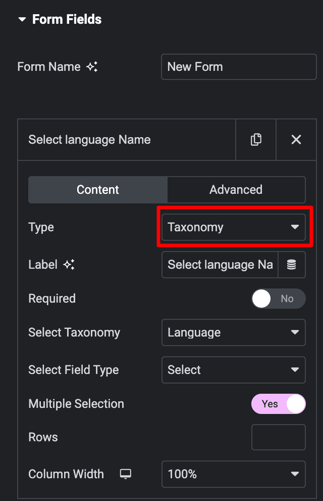 Form - Elementor Addons