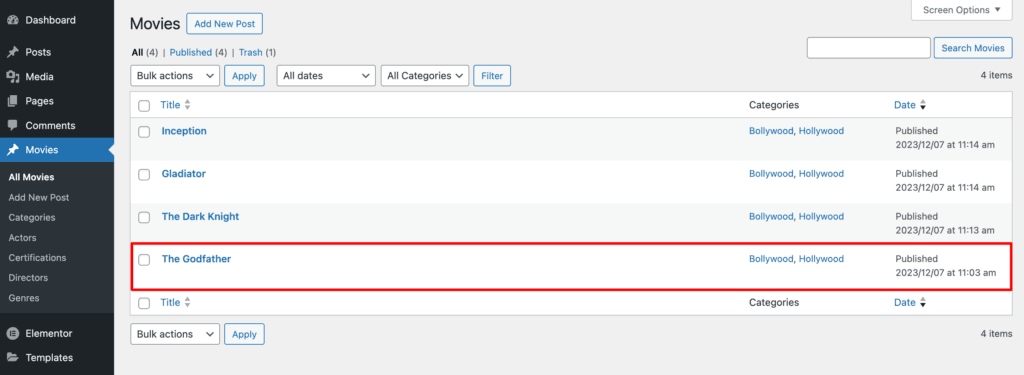 How to Create or Update WordPress Posts Using Elementor Form