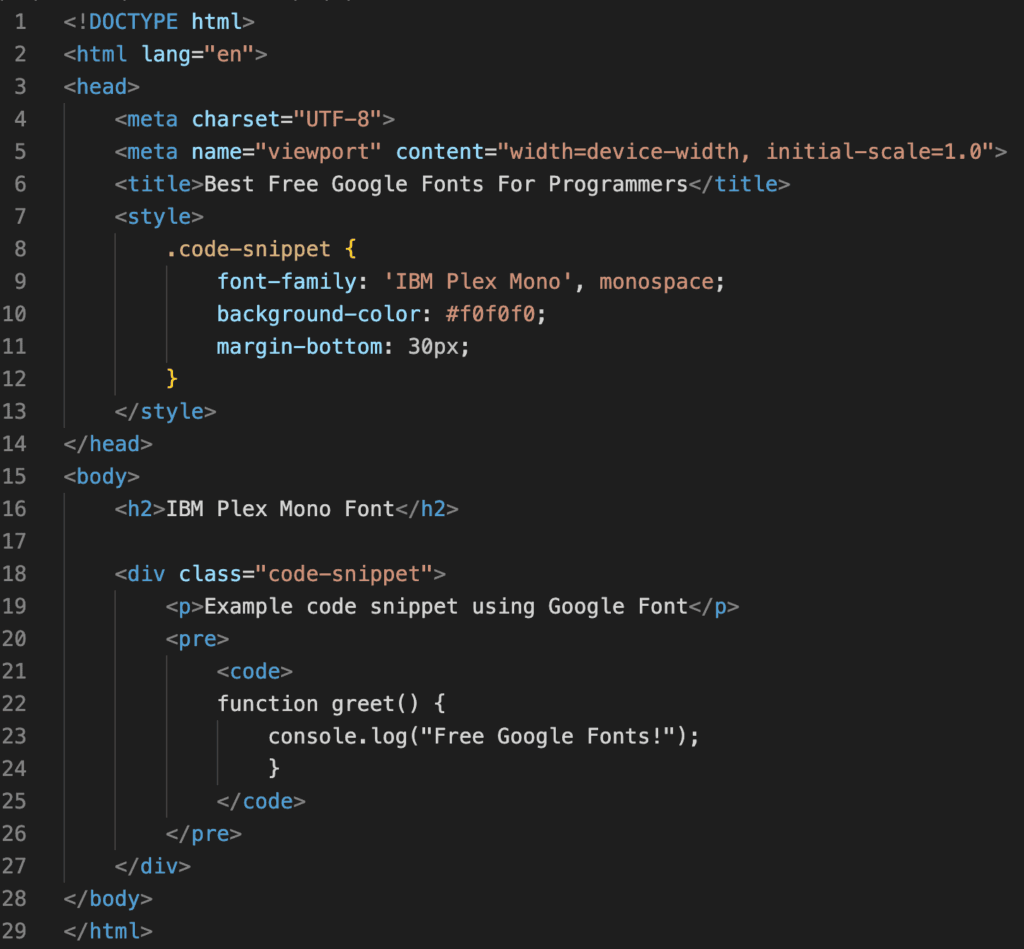 Top 10 Free Google Fonts for Programmers - Elementor Addons
